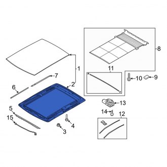 Land Rover Range Rover Sport Sunroofs & Components — CARiD.com