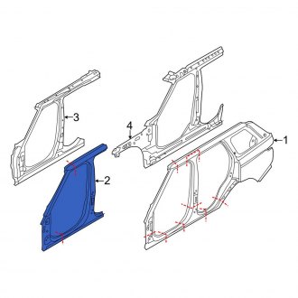 Land Rover Range Rover Sport Body Tubs & Side Panels — CARiD.com