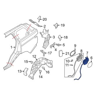 Land Rover OEM Quarter Panels & Parts | Rear & Front — CARiD.com
