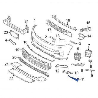 Land Rover OEM Header Panels & Parts | Support Bars, Panels — CARiD.com