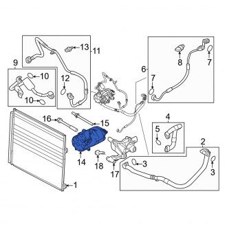 Land Rover OEM A/C & Heating Parts | Systems, Compressors — CARiD.com