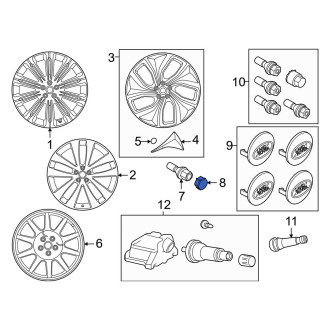 Land Rover Wheel Center Caps | Emblems, Logos, Trim Rings – CARiD.com