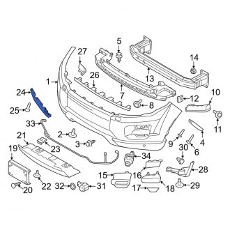 Land Rover Range Rover Evoque Replacement Bumper Spoilers & Valances ...