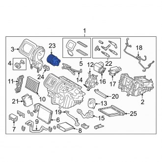 Land Rover Range Rover Evoque Blower Motors & Parts — CARiD.com