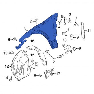 Land Rover OE™ Fenders - CARiD.com
