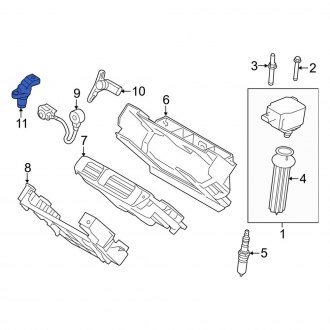 Land Rover Range Rover Evoque Engine Sensors, Relays, Switches ...