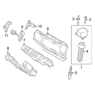 2018 Land Rover Range Rover Evoque Ignition Relays, Sensors & Switches ...