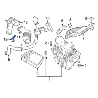 Land Rover Range Rover Evoque OEM Air Intake Parts | Filters, Manifolds ...