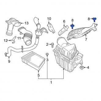 Land Rover Defender OEM Engine & Components | Air Intake Parts — CARiD.com