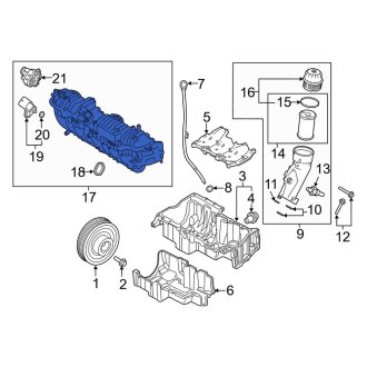 Land Rover Range Rover Sport OEM Air Intake Parts | Filters, Manifolds ...