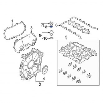Land Rover Range Rover Evoque Engine Valve Covers & Parts | Gaskets ...