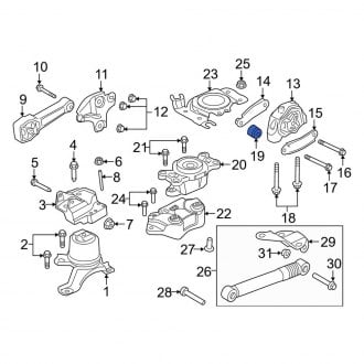 Land Rover Discovery Sport Replacement Motor Mounts — CARiD.com
