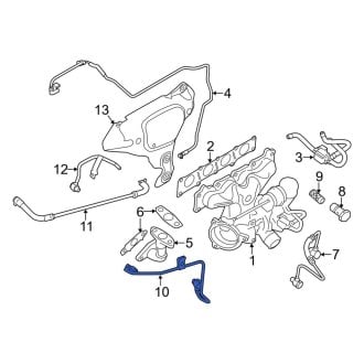 Land Rover Range Rover Evoque Turbo & Supercharger Lines, Hoses ...