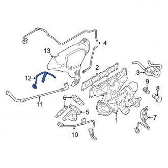 Land Rover LR2 Turbo & Supercharger Lines, Hoses, Fittings — CARiD.com