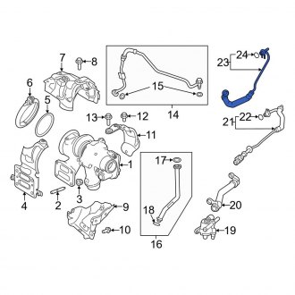 Land Rover Discovery Sport Replacement Intercooler Hoses — CARiD.com