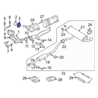 Land Rover Discovery Sport OEM Exhaust Parts | Systems, Tips, Pipes ...