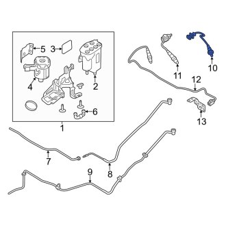 Land Rover Range Rover Evoque OEM Emission Control Parts | Oxygen ...