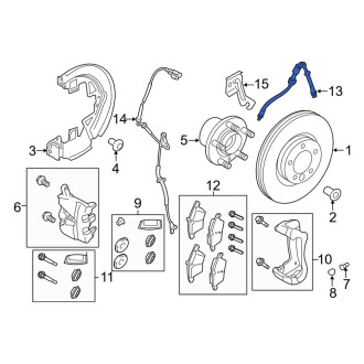 Land Rover Range Rover Evoque OEM Brake, Steering, Suspension Parts | CARiD