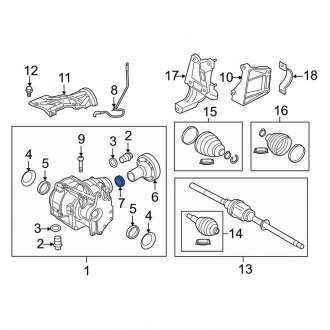 Land Rover LR2 OEM Transmission Parts | CARiD