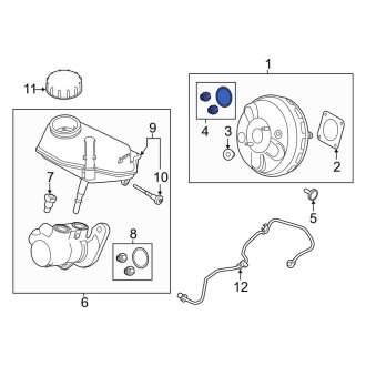 Land Rover LR2 OEM Brake Parts | Pads, Bleeders, Rotors — CARiD.com