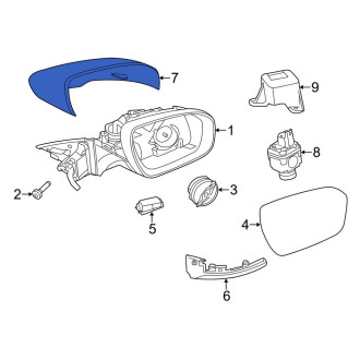 Land Rover Range Rover Velar OEM Mirrors | Towing, Side & Rear View ...