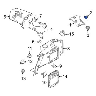 Land Rover Defender OEM Interior Components — CARiD.com