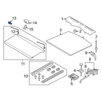 Land Rover Range Rover Evoque OEM Trunks & Parts | Lids, Rear Panels ...