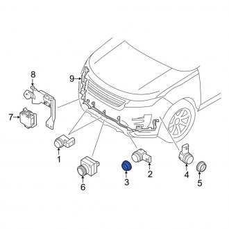 Land Rover Range Rover Velar OEM Electrical Parts | Sensors, Switches ...