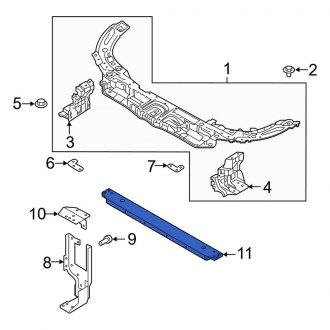Land Rover Radiator Supports & Tie Bars — CARiD.com