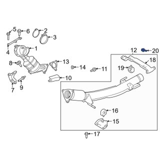 Land Rover LR2 OEM Exhaust Parts | Systems, Tips, Pipes — CARiD.com
