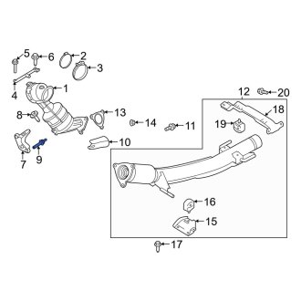 Land Rover Range Rover Evoque OEM Exhaust Parts | Systems, Tips, Pipes ...