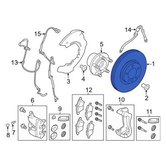 Land Rover Range Rover Evoque OEM Brake, Steering, Suspension Parts ...