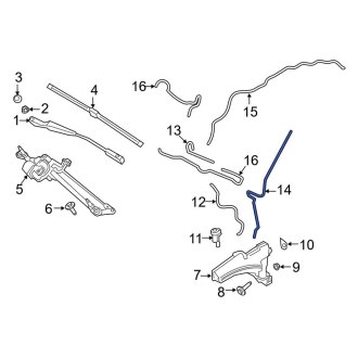 Land Rover Range Rover Evoque Washer Nozzles & Parts — CARID.com