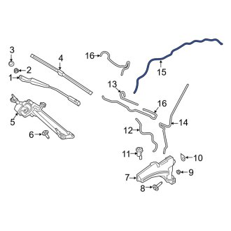 Land Rover Range Rover Evoque Washer Nozzles & Parts — CARID.com