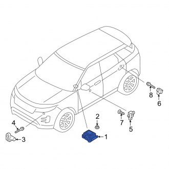 Land Rover Range Rover Evoque Air Bag Parts | Sensors, Modules ...