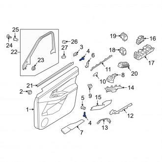Land Rover Range Rover Evoque OEM Doors & Parts | Shells, Panels ...
