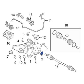 Land Rover OEM Driveline & Axle Parts | Hubs, CV-Joints — CARiD.com