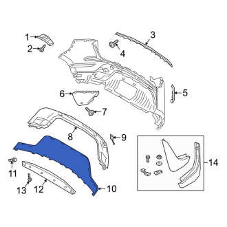 Land Rover Range Rover Evoque Bumper Inserts & Covers | Front, Rear ...