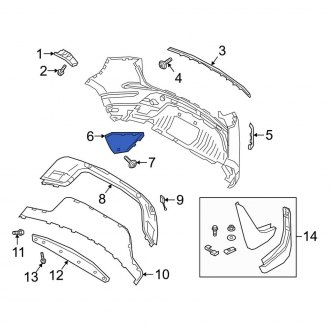 Land Rover Range Rover Evoque Replacement Bumper Spoilers & Valances ...