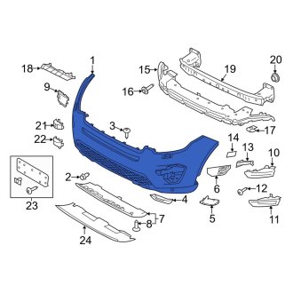 Land Rover Discovery Sport Replacement Front Bumpers & Components ...