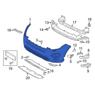 Land Rover Discovery Sport OEM Bumpers | Genuine Front & Rear Bumpers ...