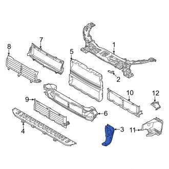 Land Rover Range Rover Evoque OEM Header Panels & Parts — CARiD.com