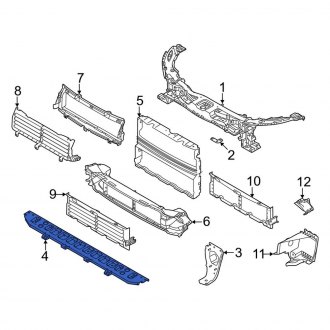 Land Rover Range Rover Evoque Radiator Supports — CARiD.com