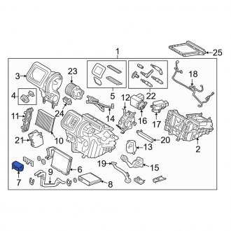 Land Rover LR2 OEM A/C & Heating Parts | Systems, Compressors — CARiD.com