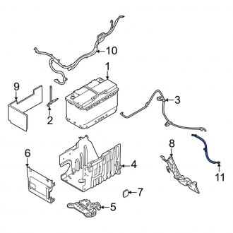 Land Rover Discovery Sport Battery Cables & Accessories | Connectors ...