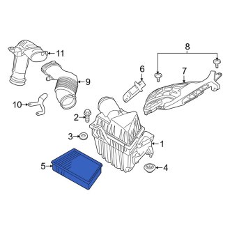 Land Rover LR2 OEM Air Intake Parts | Filters, Manifolds — CARiD.com