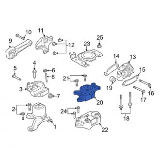 Land Rover Range Rover Evoque Transmission Mounts & Parts – CARiD.com