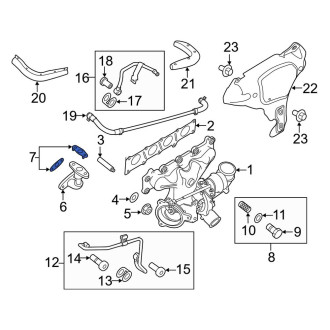 Land Rover Range Rover Evoque Turbo & Supercharger Lines, Hoses ...