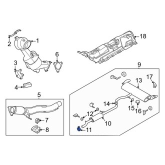 Land Rover LR2 OEM Exhaust Parts | Systems, Tips, Pipes — CARiD.com