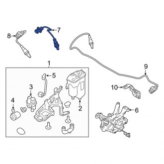 Land Rover Range Rover Evoque OEM Emission Control Parts | Oxygen ...